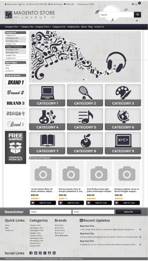 Magento eCommerce Design - WobTech